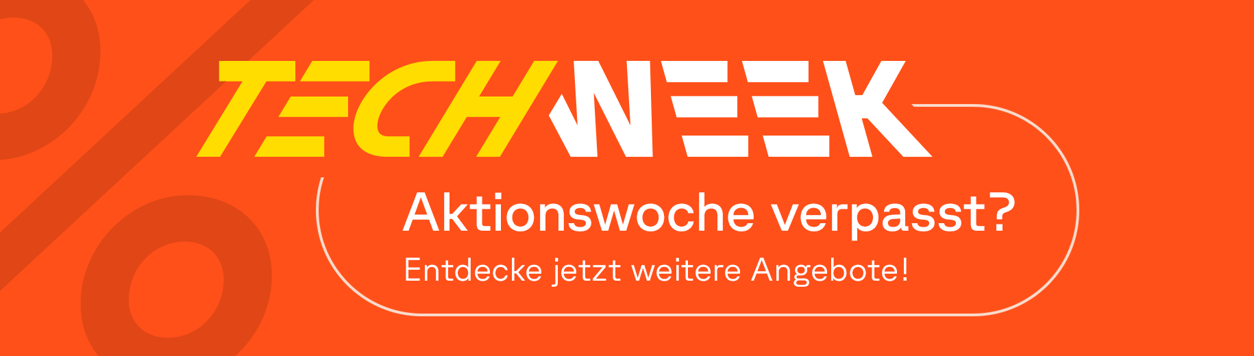 TECH WEEK: Technik besonders günstig kaufen