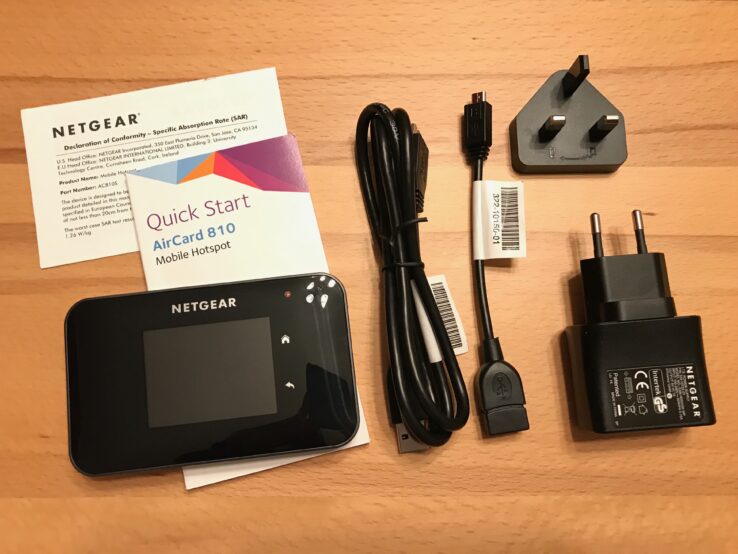 Netgear AirCard 810 - Mobiler Hotspot im Test