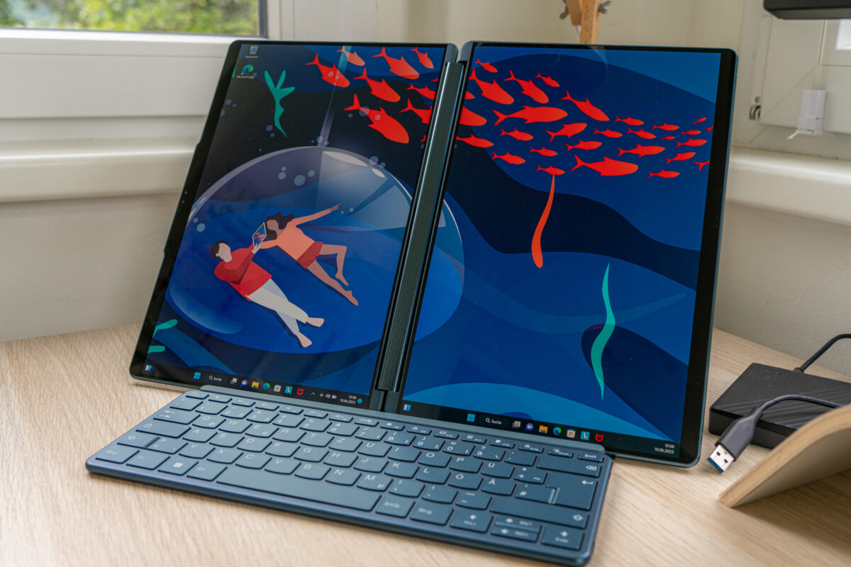 Lenovo Yoga Book 9i im Test - CyberBlog