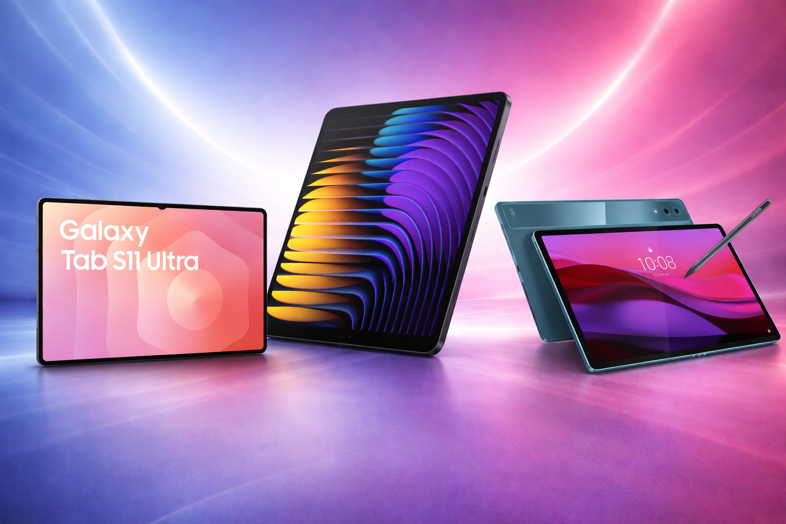 Vergleich: Samsung Galaxy Tab vs. Xiaomi Pad vs. Lenovo Tab