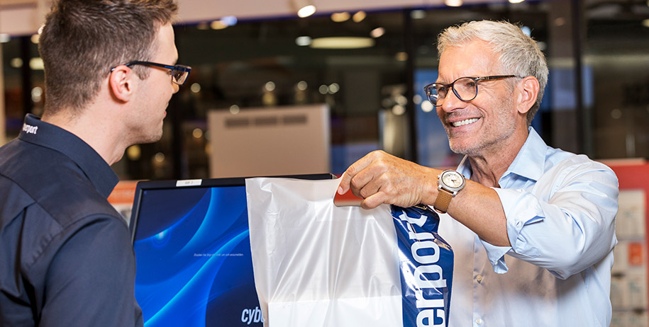 Die Cyberport Stores im Überblick